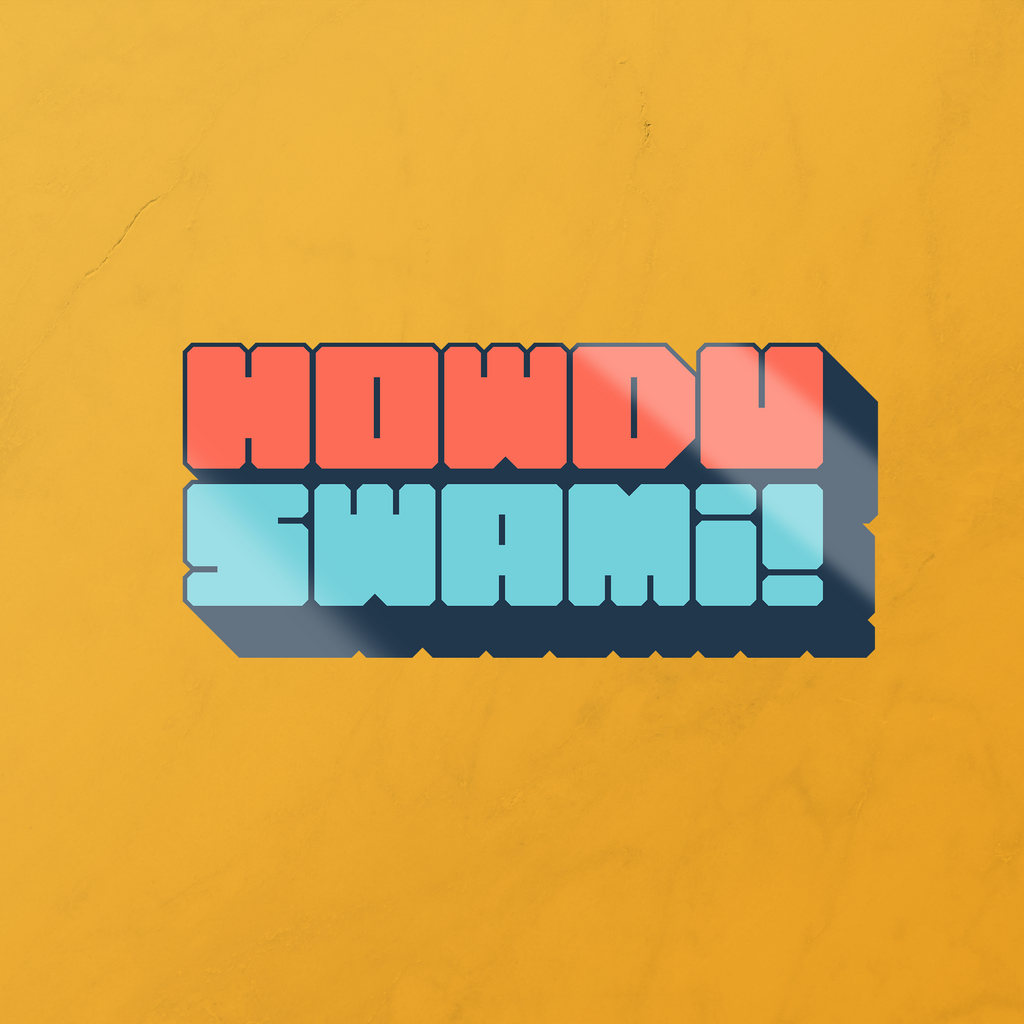 HOWDU SWAMI!-STICKER | Iruve