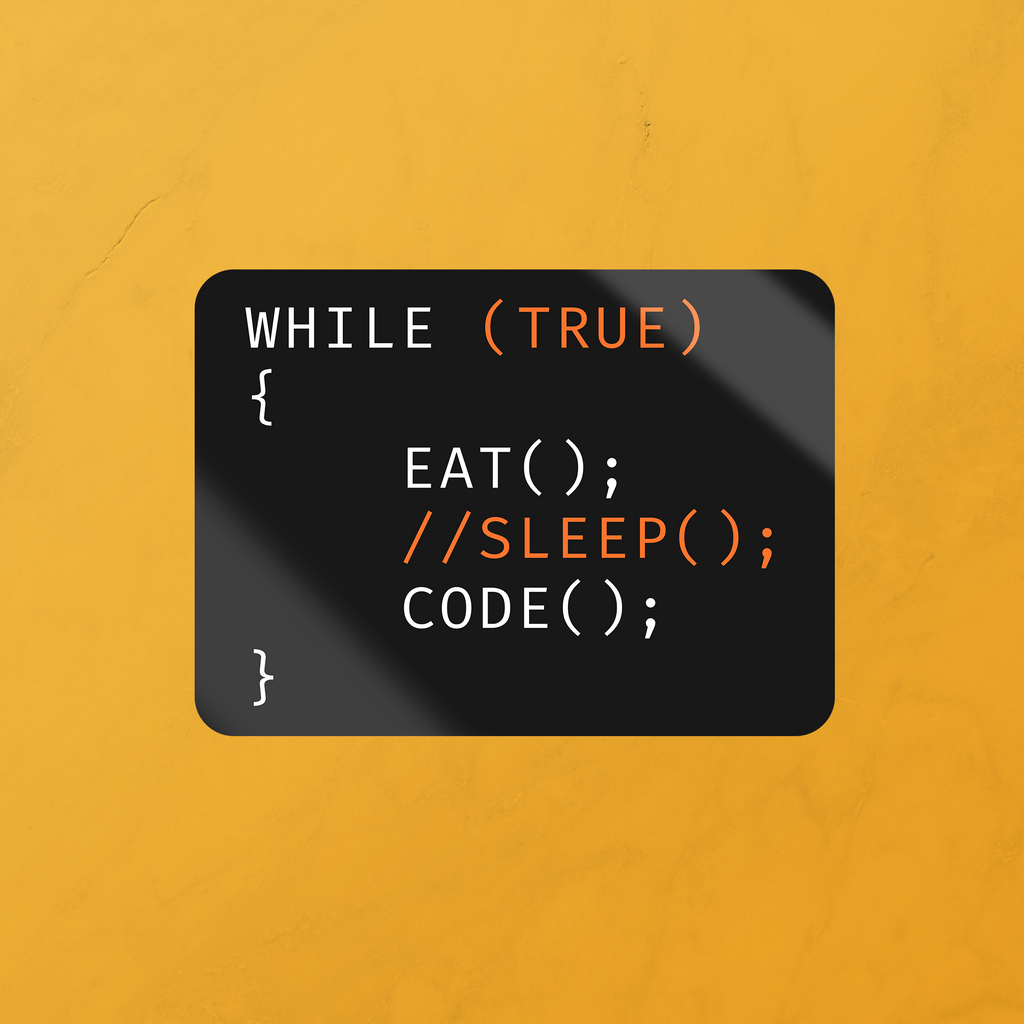 WHILECODE-STICKER | Iruve