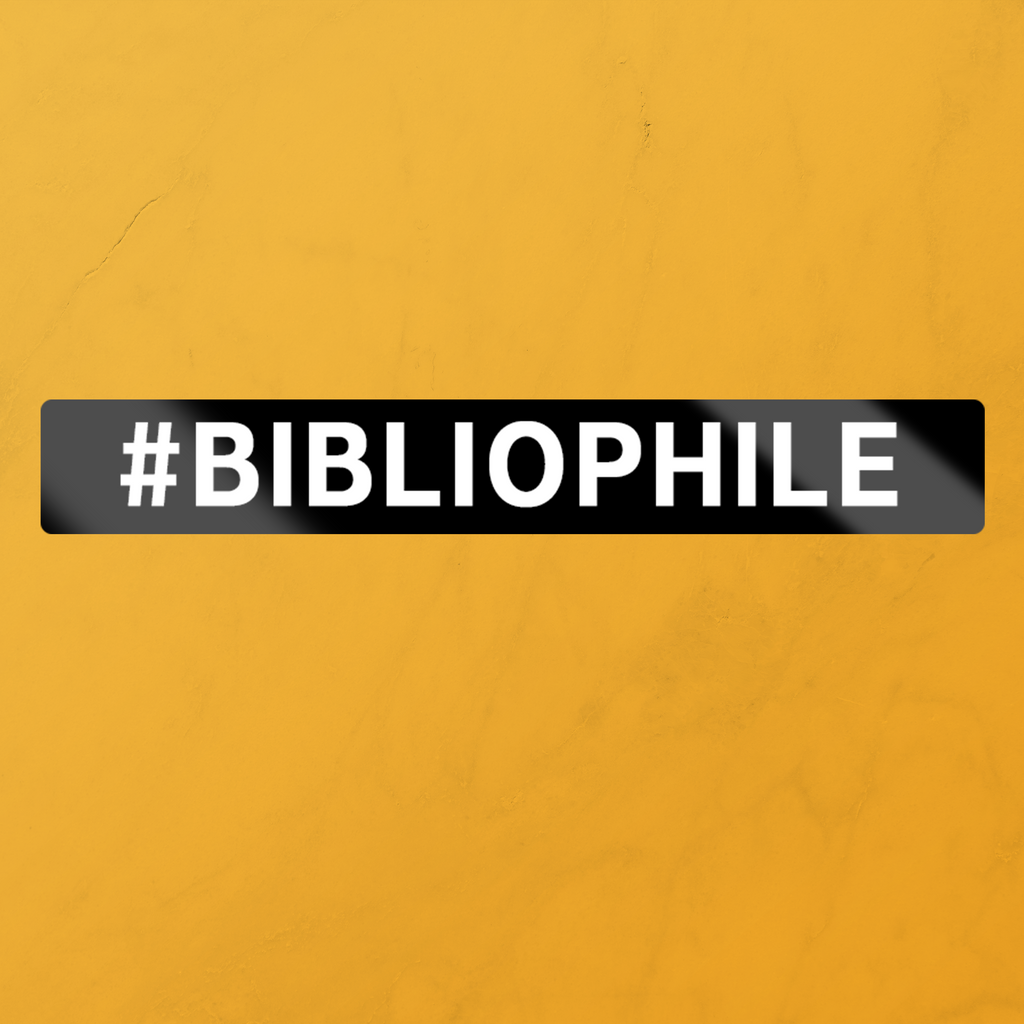 #BIBLIOPHILE- STICKER | Iruve